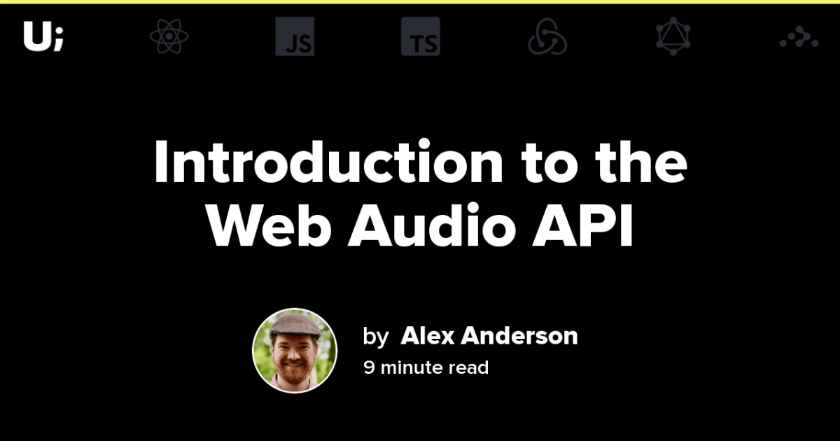 Introduction To The Web Audio Api